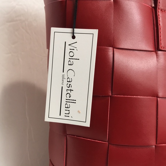 viola castellani milano | Bags | Viola Castellani Rosso Intrecciato ...